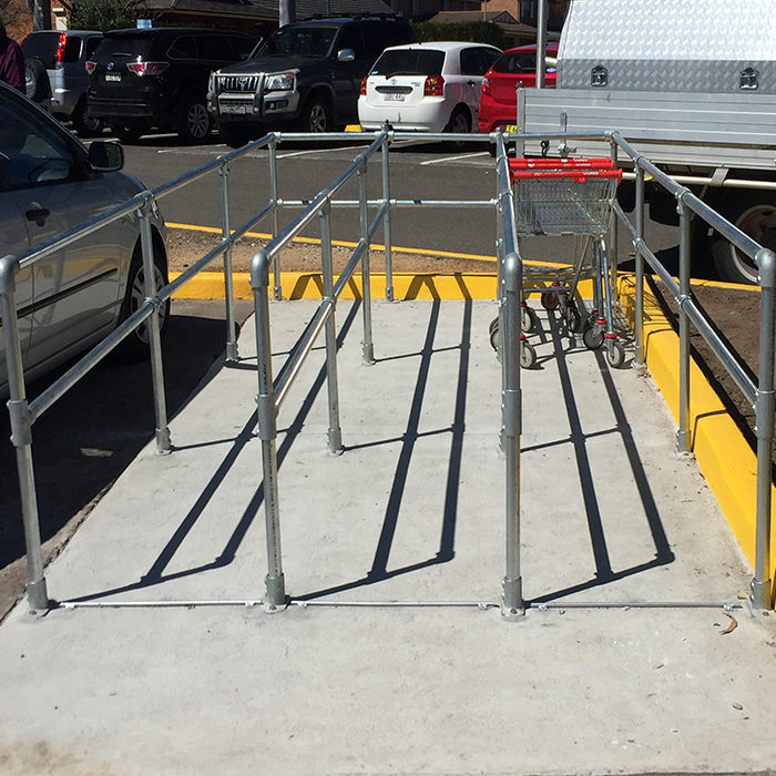 Quickclamp Handrail : Quickclamp Trolley Bay Kit